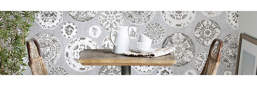 patterned-wallcovering-wallpaper - Deco-indoor.com
